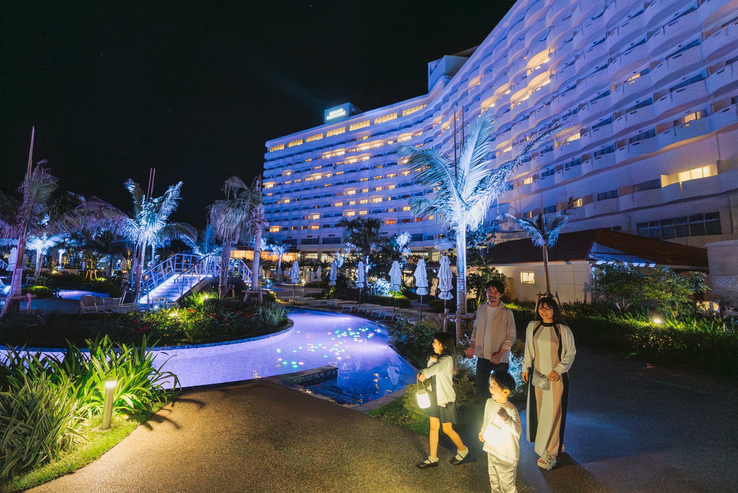 "Okinawa Zanpa Illumination" - Grand Mercure Okinawa Cape Zanpa Resort ...